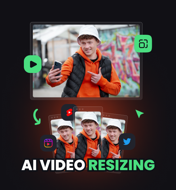 AI Video Resizing - Free AI Tool to Resize Videos - OpusClip